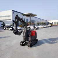 China 1 Ton Crawler Hydraulic Digger Mini Excavator 1000kg 10kw for Farm Home Repair for sale