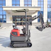 China 1 Ton Crawler Hydraulic Digger Mini Excavator 1000kg 10kw for Farm Home Repair for sale