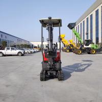 China 1 Ton Crawler Hydraulic Digger Mini Excavator 1000kg 10kw for Farm Home Repair for sale
