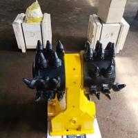 China Drum Cutter Double Heads Excavator Attachments Design Horizontal And Vertical Milling Machine for sale