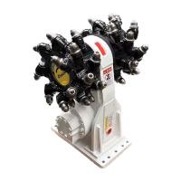 China Drum Cutter Excavator Attachment 20-30 Ton Single Hydraulic Motor Rotary Cutter for sale