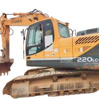 China Wholesale Hyundai 220LC-9s Used Excavator 22 Ton Crawler Digger 110KW for sale