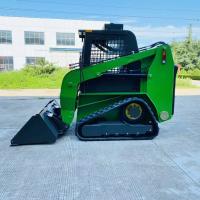 China AT50 Skid Steer Loader 700kg Operating Load 45kW Diesel Engine Compact Wheel Loader for sale