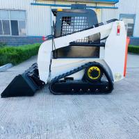 China AT50 Skid Steer Loader 700kg Operating Load 45kW Diesel Engine Compact Wheel Loader for sale