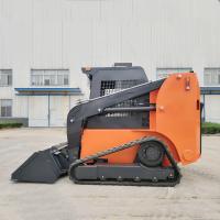 China 3.8ton Skid Steer Loader AT65 with 3900mm Overall Operating Height for sale