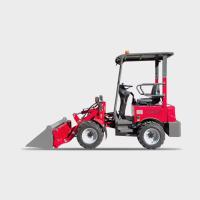 China Jawell E604 Mini Electric Wheel Loader 400kg Rated Load 0.2m³ Bucket Battery Powered Front End Loader for sale