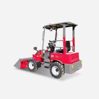China Jawell E604 Mini Electric Wheel Loader 400kg Rated Load 0.2m³ Bucket Battery Powered Front End Loader for sale