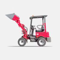 China Jawell E604 Mini Electric Wheel Loader 400kg Rated Load 0.2m³ Bucket Battery Powered Front End Loader for sale
