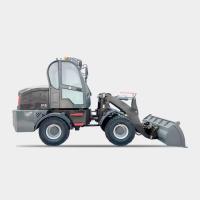 China Electric Mini Front End Loader 1.5 Ton 0.6m3 Bucket Compact Wheel Loader E615 for sale