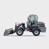 China Electric Mini Front End Loader 1.5 Ton 0.6m3 Bucket Compact Wheel Loader E615 for sale