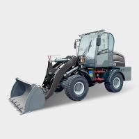China Electric Mini Front End Loader 1.5 Ton 0.6m3 Bucket Compact Wheel Loader E615 for sale