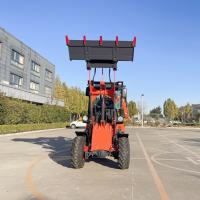 China 4x4 Backhoe Loader 1200kg Capacity 0.8m3 Bucket China Manufacturer for sale
