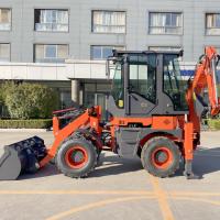 China 4x4 Backhoe Loader 1200kg Capacity 0.8m3 Bucket China Manufacturer for sale