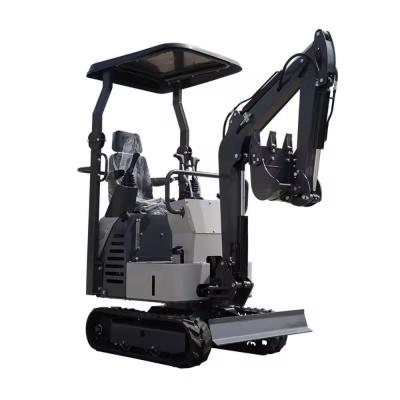 China 1 Ton Mini Crawler Excavator Digging Depth 1650mm Compact Bagger Digger for sale