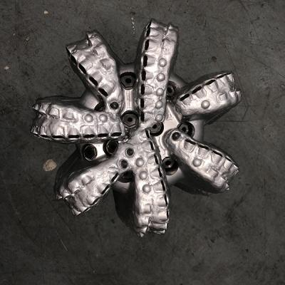 China Diamond Insert Bit 17-1/4 Inch 7 Blades Rock Steel Body Of Diamond Cutting Tool for sale