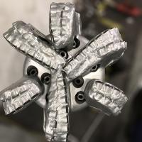 China Oilfield PDC Drill Bit  13-1/4 Inch  Diamond Drill Bit  Of  6 Blades for sale