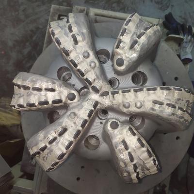 China PDC Rock Bit 12-1/4 Inch 6 Bladed Diamond Drill Bit  for Hard Formation for sale