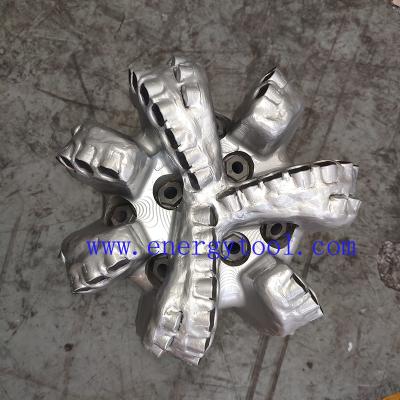 China Diamond Drill Bit Oil Well 8-1/2 Inch Steel Body with 7 Blades for sale
