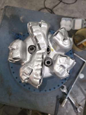 China Factory 6-5/8 Inch Steel Body 5 Wings PDC Drill Bits For Oilfield Rock Drilling for sale