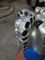 China 140mm Diameter 5 Blade PDC Matrix Body Hard Rock Drill Bits for sale