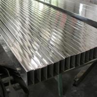 China JIS 304 310 Stainless Steel Pipe HL Square Tube 20mm For Decoration for sale