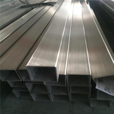 China Inox 201 304 Seamless SS Pipe Polished Tubes Square Stainless Steel BA Surface for sale