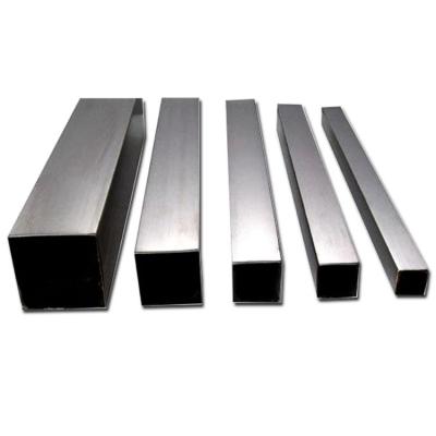 China Nickle Alloy Stainless Steel Square Pipe 45mm Ss Tube 303 304 Hairline Finished for sale