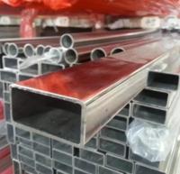 China Cold Drawn Square Stainless Steel Pipe Hollow Section 20x20 25x25 30x30 40x40 Hairline for sale