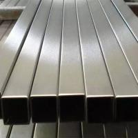 China Nickle Alloy Stainless Steel Square Pipe 45mm Ss Tube 303 304 Hairline Finished for sale