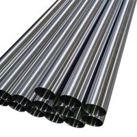 China 316 316L 430 Polished Stainless Steel Pipe Hairline Mirror Rust Resistant Seamless Round for sale