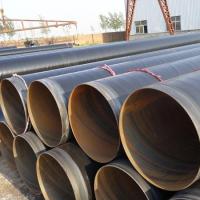 China Hot Rolled Iron Seamless Steel Pipe Hollow Sections Welded Q235 Carbon LSW SSAW for sale