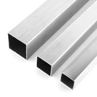 China China Polished Surface 40*40mm 304L Precision Stainless Steel Hollow Square Pipes for sale