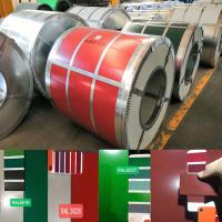 China 0.12 - 5.0mm Prepainted Steel PPGI Coil Color Coated RAL Sheet 275 G/M2 for sale