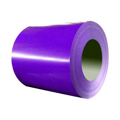 China Galvalume Colored PPGL Steel Coil Corrugated Roofing Sheets RAL9003 Prepainted for sale