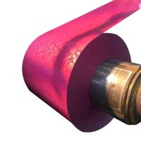 China Double Color Coated PPGL Steel Coil Painted Metal Roll Galvanized Zinc Coating for sale