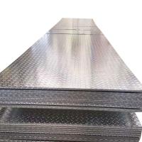 China 304 316 Stairs Subway Stainless Steel Plate Sheet 1mm 2mm 4'X8' Anti Slip Diamond for sale
