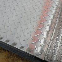 China 304 316 Stairs Subway Stainless Steel Plate Sheet 1mm 2mm 4'X8' Anti Slip Diamond for sale