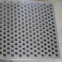 China 3000mm SS 304 316 Stainless Steel Wire Mesh Round Hole Perforated Sheet Metal for sale