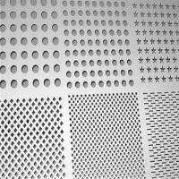 China 3000mm SS 304 316 Stainless Steel Wire Mesh Round Hole Perforated Sheet Metal for sale