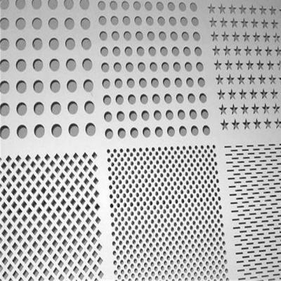 China 3000mm SS 304 316 Stainless Steel Wire Mesh Round Hole Perforated Sheet Metal for sale