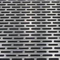 China 3000mm SS 304 316 Stainless Steel Wire Mesh Round Hole Perforated Sheet Metal for sale