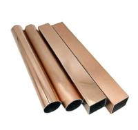 China SS430 Stainless Steel Decorative Pipe 4mm 5mm OD Tube Hot Rolled for sale
