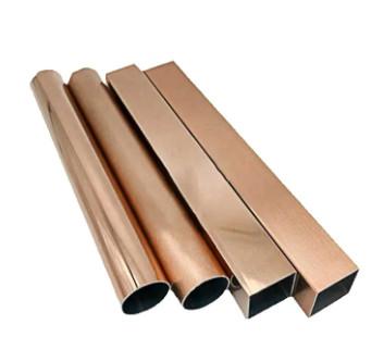 China SS430 Stainless Steel Decorative Pipe 4mm 5mm OD Tube Hot Rolled for sale