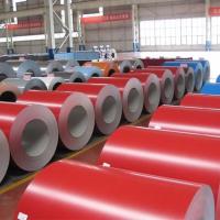 China Red Ral 3005 Prepainted Galvanized Steel Coils 0.12mm Color Coated 1250mmSteel structure plant, airport, warehouse, etc for sale