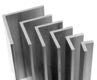 China Customized Lengths Stainless steel angle iron Lightweight ASTM A36 A53 Q235 Q345 Slotted Angel Iron for sale