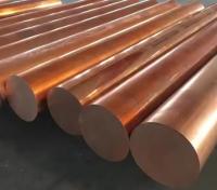 China Large Diameter 99.9% Solid Red Copper Rods Strong And Durable Builds Round Rod Copper 8mm Suppliers for sale