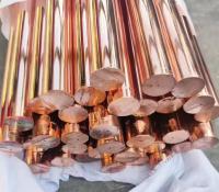 China Large Diameter 99.9% Solid Red Copper Rods Strong And Durable Builds Round Rod Copper 8mm Suppliers for sale