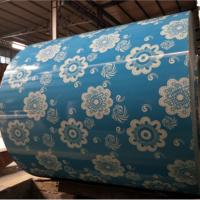 China Corrugated GI PPGI Colour Coated Sheet Galvanized Steel 50 Microns Zn/Az for sale