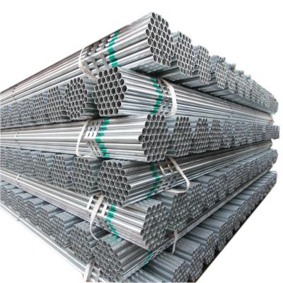 China 16mn BA 2B Zinc Coated Hot Dip Galvanized Steel Pipe 5.8m 6m 10m for sale
