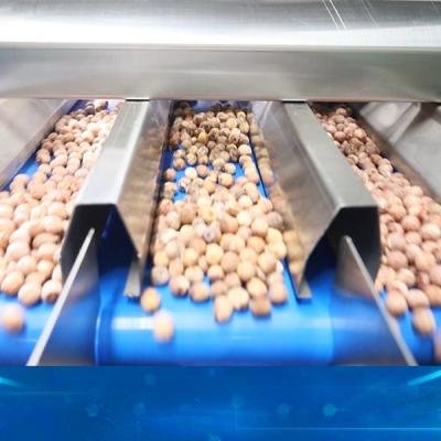 China 360 Degree Rotational Scanning Lotus Seed Sorting And Grading Machine 8 Channels for sale